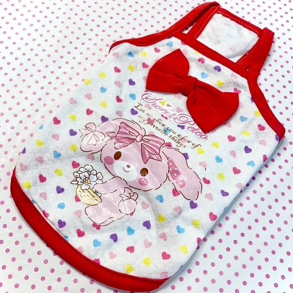Accessories | Sanrios Bonbonribbon Bunny Dog Shirt Kawaii Heart | Poshmark